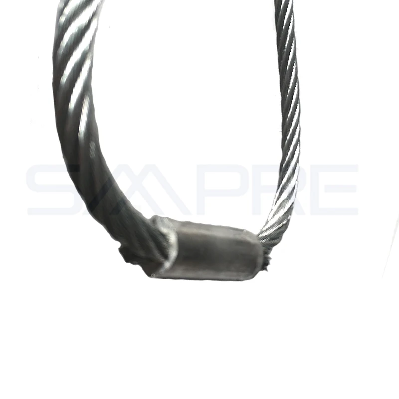 Precast Cast in Wire Rope Lifting Loop with Socket Hardware