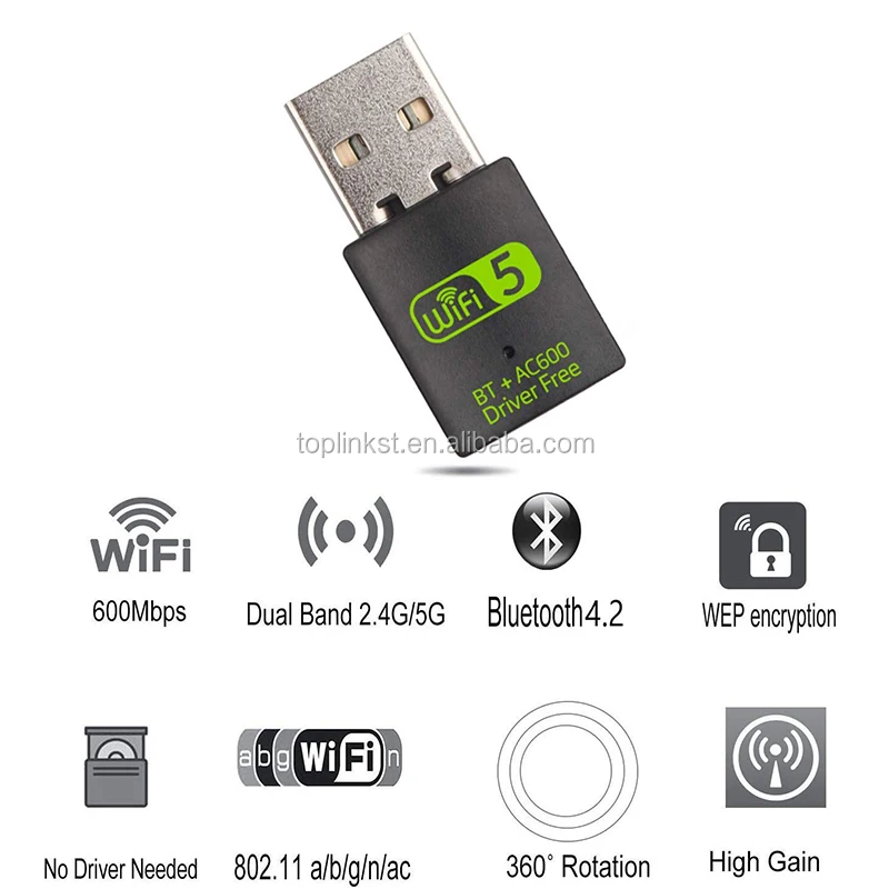 Free Driver Realtek Rtl8821cu Usb Adapter Dual Band 600mbps Wifi And Bt ...