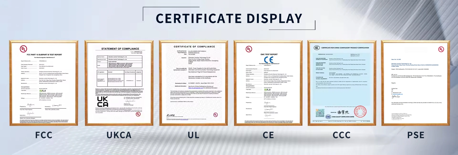 Shenzhen Junchen Technology Co., Ltd.