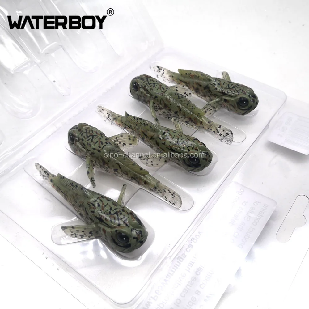 5pcs/pack Top Grade 3inch Goby Swimbait Odm Factory Finest Detailed ...