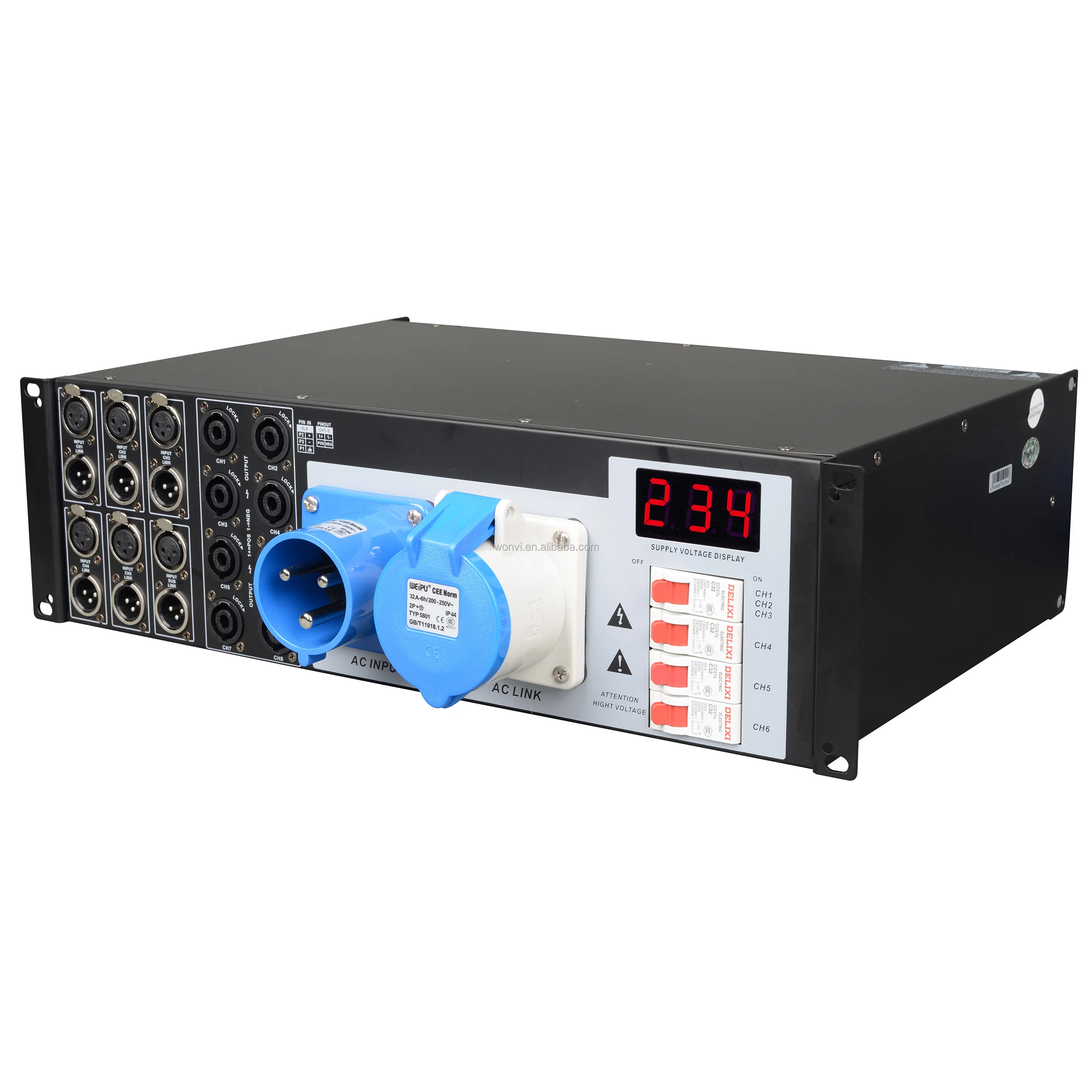 LAS5+1 Power Distributor - Efficient Lighting & Sound Management