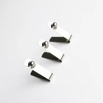 High Quality V Shape Single Button Spring Clip Telescoping Tube Spring ...