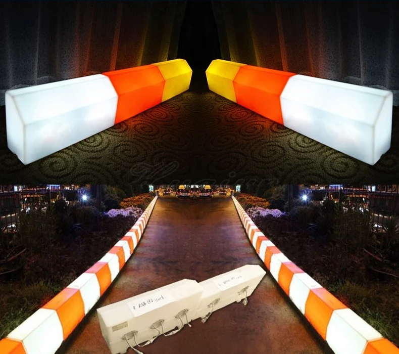 Highway Plastic RGB LED Light Kerb - Durable & Waterproof