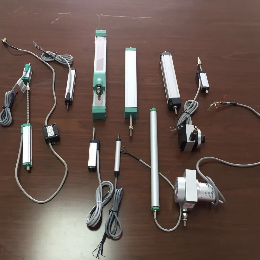 0-5v/0-10v Analog Output Rodless Slide Conductive Plastic Linear ...