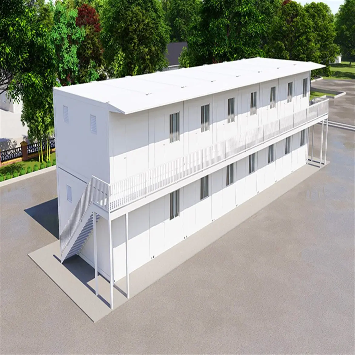 Prefabricated Student Housing Container Dormitory - Buy Prefab ...
