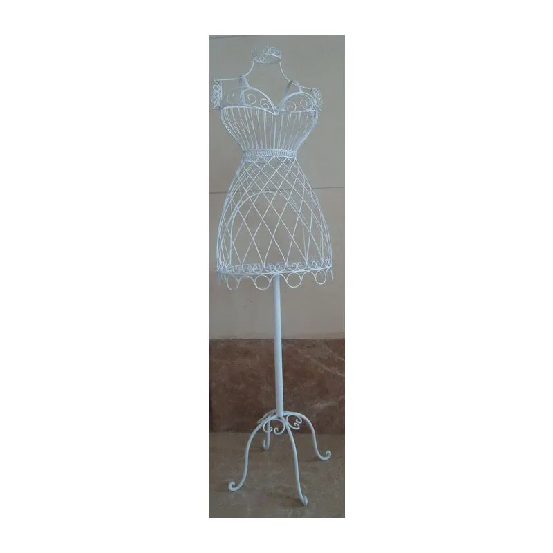 Wrought Iron Metal Female Wire Mannequin - Buy Metal Wire Mannequin ...