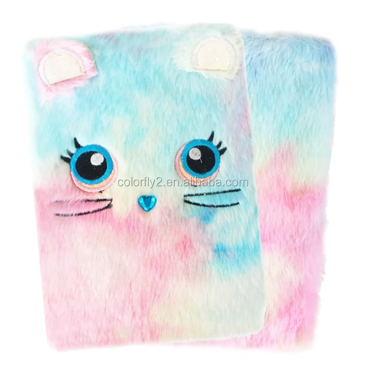 A5 Kawaii Stationery Notebook School Plush Note Book| Alibaba.com