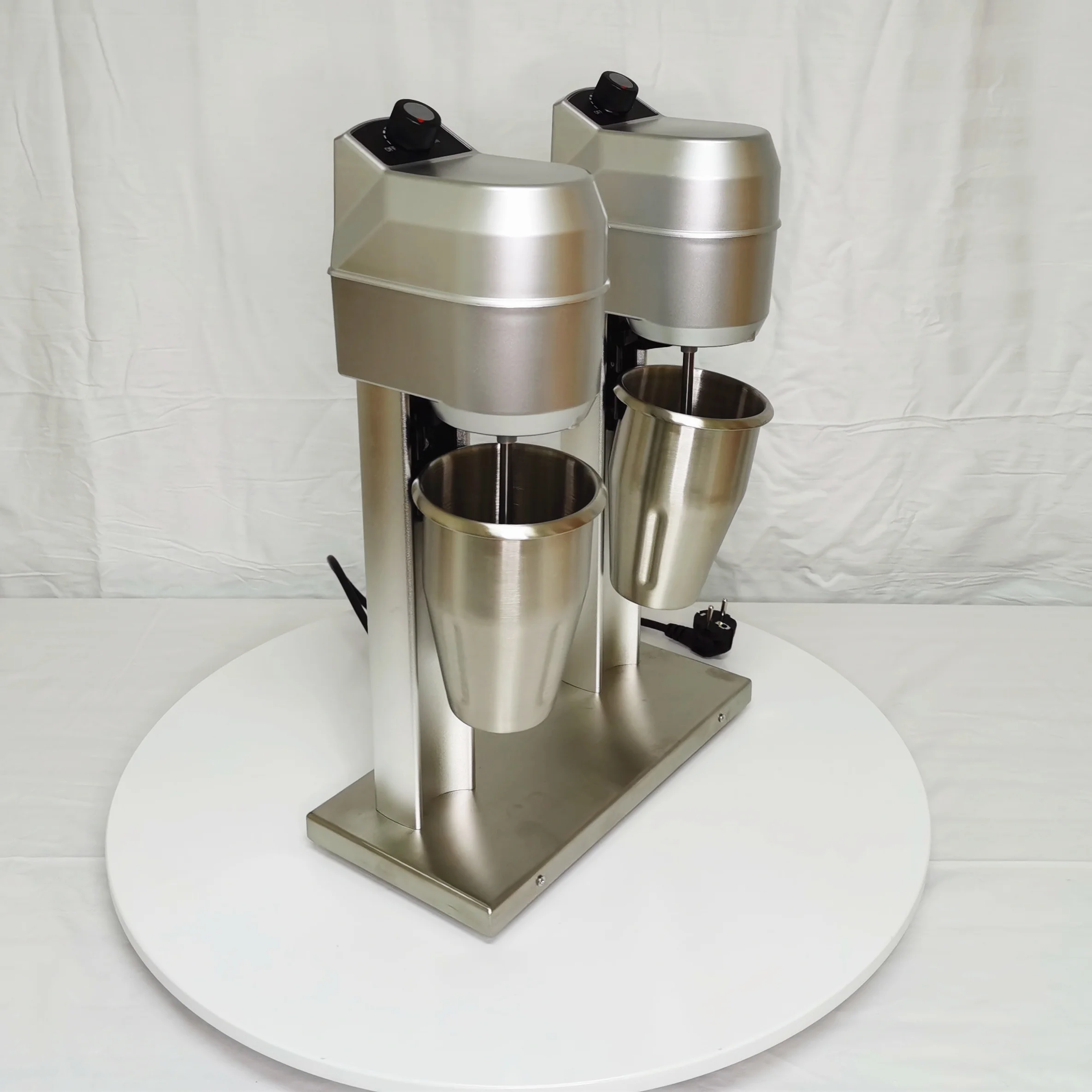 Stainless Steel Commercial Double Cups Milk Shake Machine - Buy Milk ...