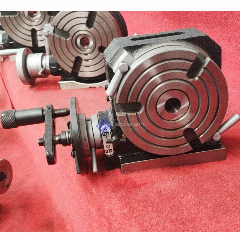 4th Axis CNC Indexing Rotary Table Motor 55 Cast Iron