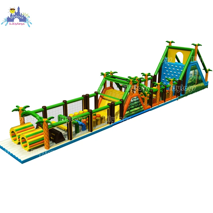 Lilytoys Giant Inflatable Obstacle Course for Kids & Adults