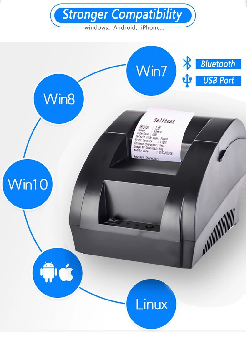 Cheap Price Goojprt JP-58H 58mm USB Thermal POS Printer