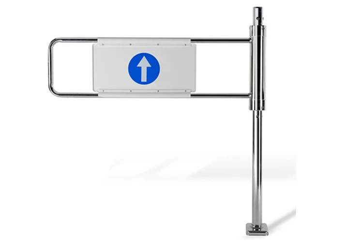 Supermarket Counter Entrance Dual Mechanical Barrier Swing Gate - Buy ...