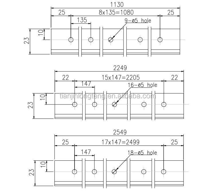 304 Stainless Steel Gasket Retainer Strip for Shipping Containers