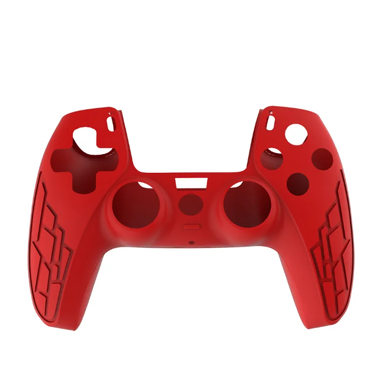 Pure Color Silicone Skin For Playstation 5 Controller Cover Soft Gel ...
