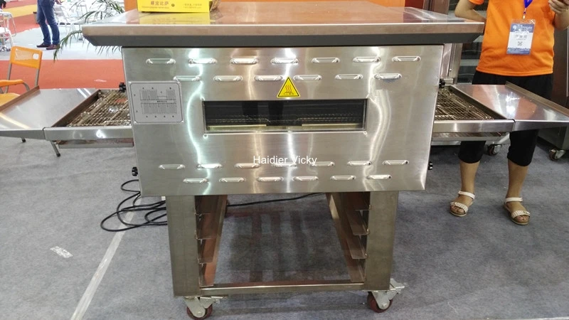 Haidier Conveyor Crawler Pizza Oven Lahmacun Equip Manakish Machine Ov ...