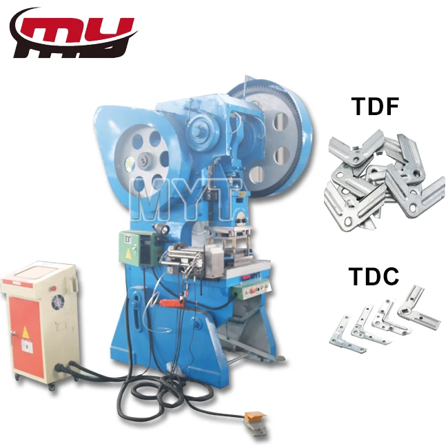 MYT Brand HVAC Duct TDF Corner Punching Machine for Sale