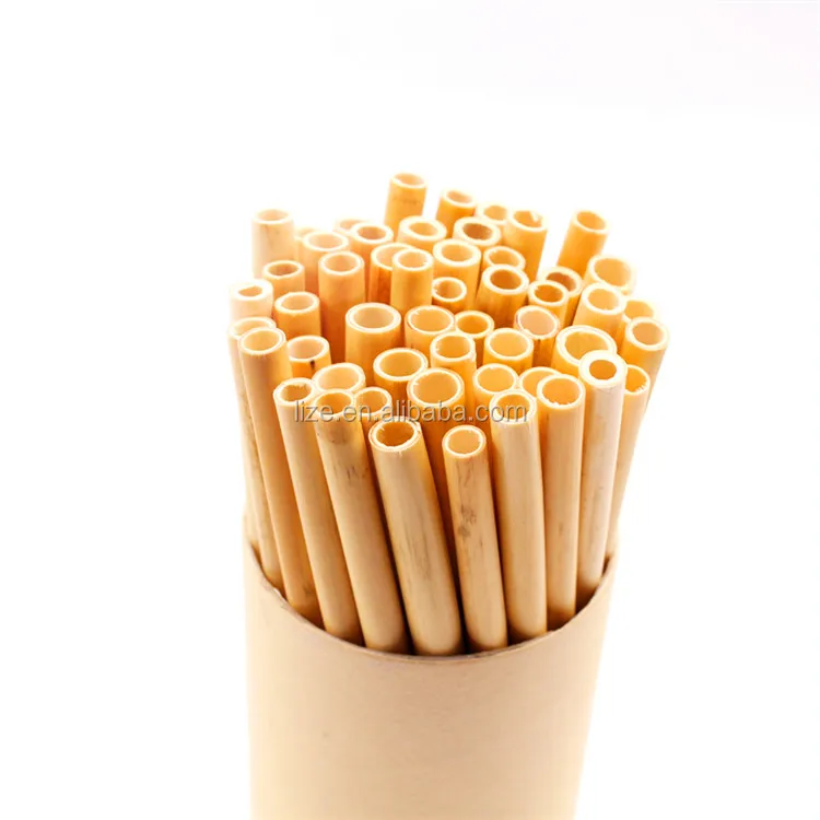 Wholesale Eco Friendly Biodegradable Reed Straw For Juice Natural