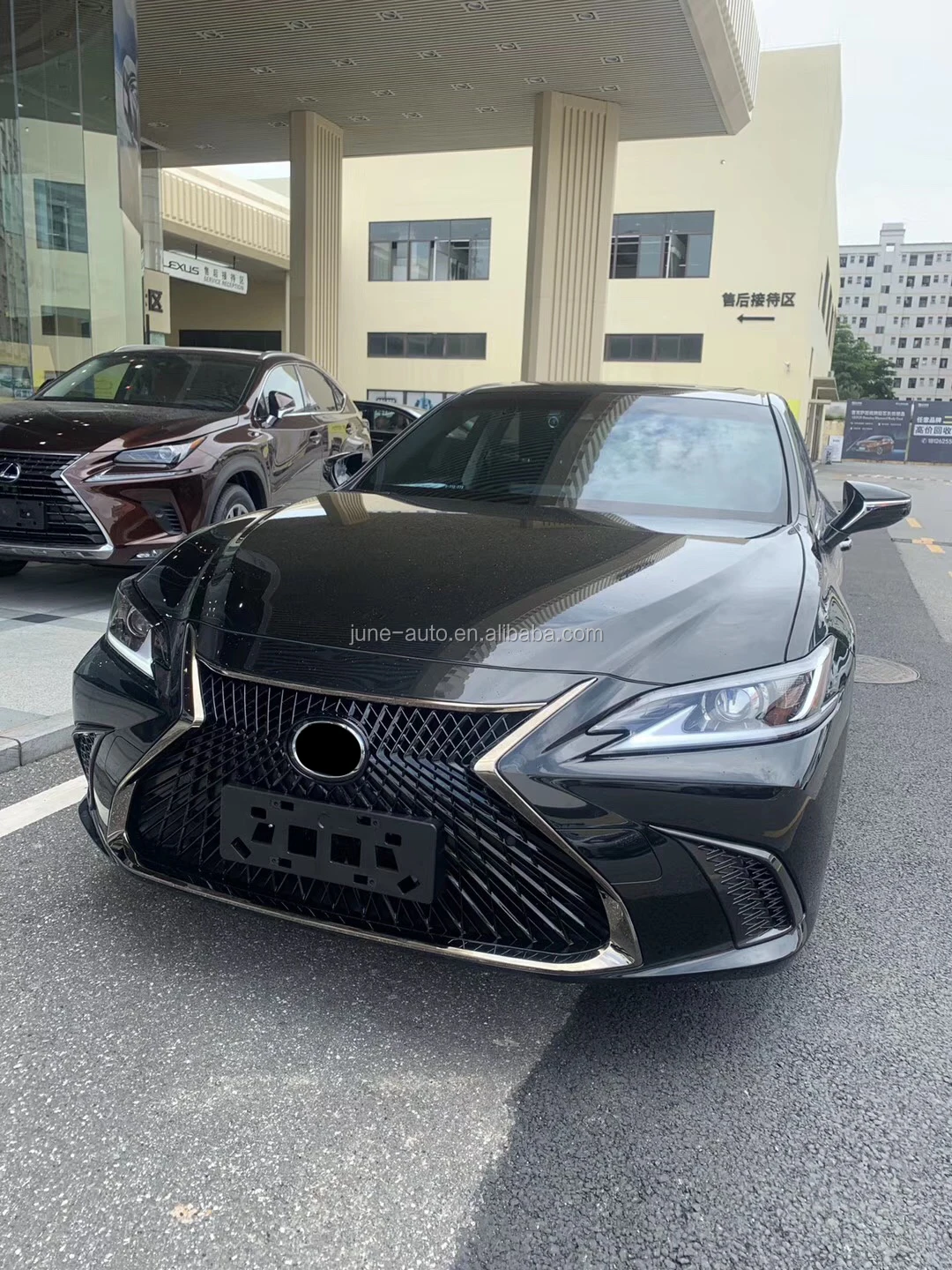 Sport Body Kit Grille Front Rear Bumper for 2018-2019 Es300 Es350