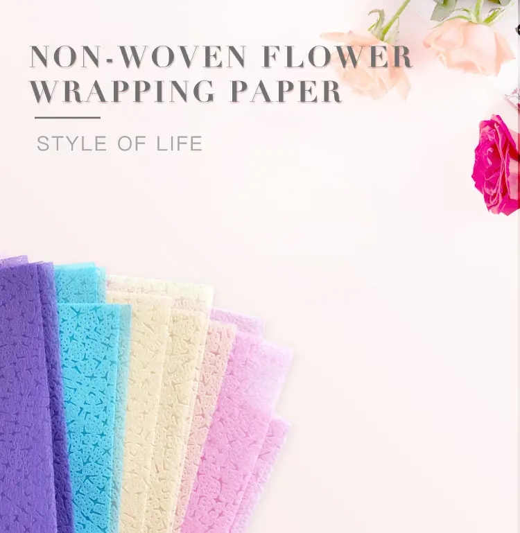Recycled Eco-friendly Custom Non Woven Gift Wrapping Paper Manufacturer ...