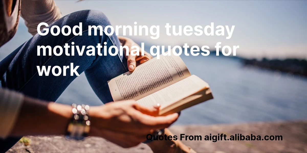 100+ Good Morning Tuesday Motivational Quotes for Work to Boost ...