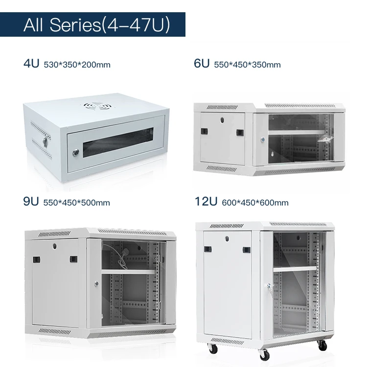 19 Inch Cabinet Cctv Indoor Outdoor 4u 6u 9u 12u 14u 15u 18u 22u 27u ...