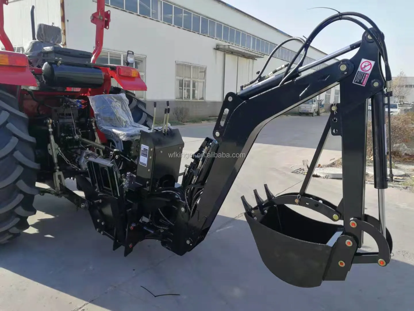 3 Point Mounted Mini Tractor Backhoe Loader for Sale