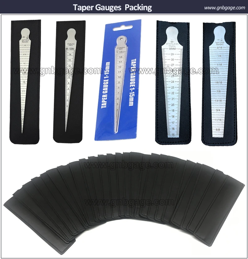 GNB-10A Taper Gauge - Precise Slot/width/gap Measurement