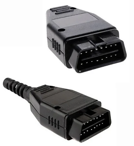 J1962 Obd2 Male Plug Obdii 16pin Connector Adaptor Obdii Connector Obd2 16 Pin Male Plug - Buy ...