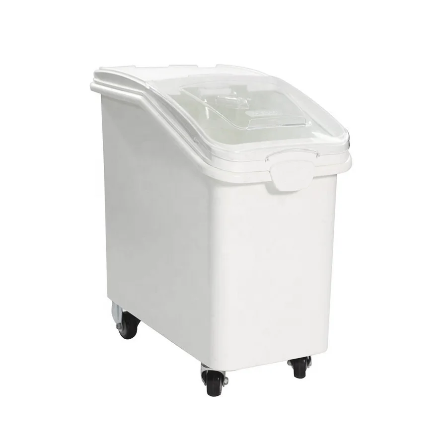 Commercial Plastic Storage Container Ingredient Bins With Lid - Buy ...
