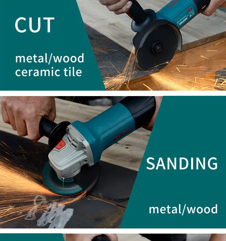 Boda Power Tools Hand Grinding Machine Polisher Household 4 Inch Mini ...