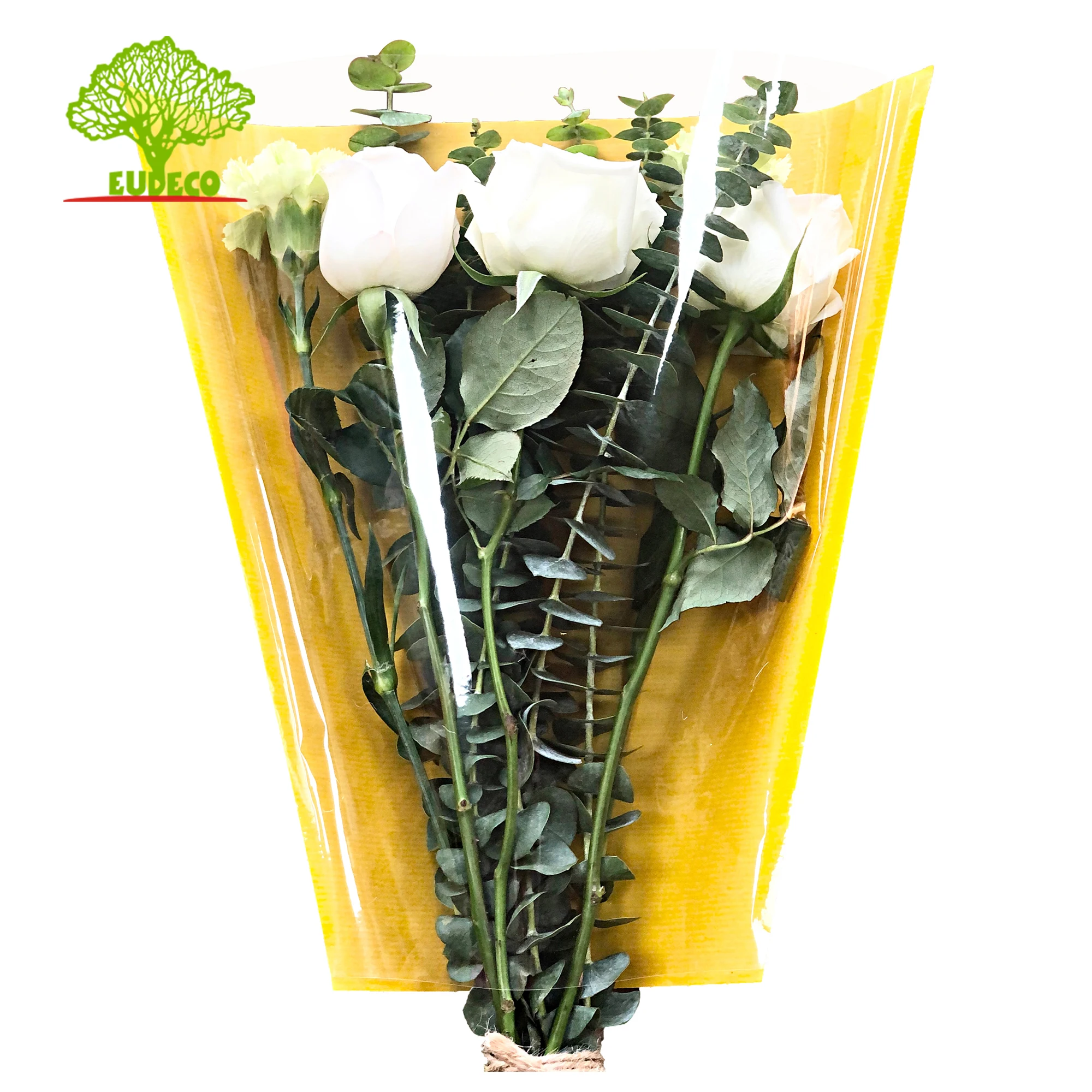 Plastic Kraft Box Rose Bopp Pot Bag Bouquet Covers Bucket Herb Opp Pe ...