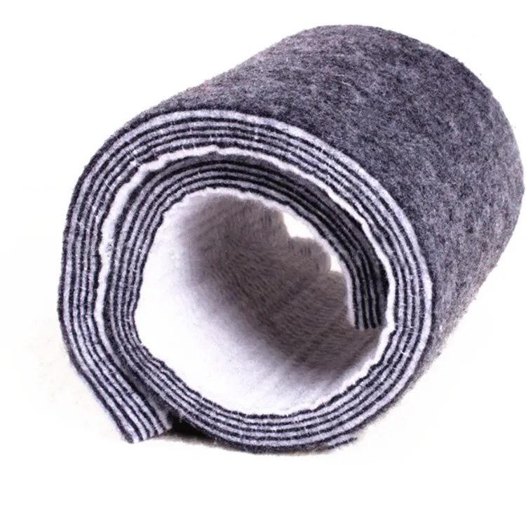 Industry Use White Layered Tension Pad 10mm Thick Polyester Felt Pad ...