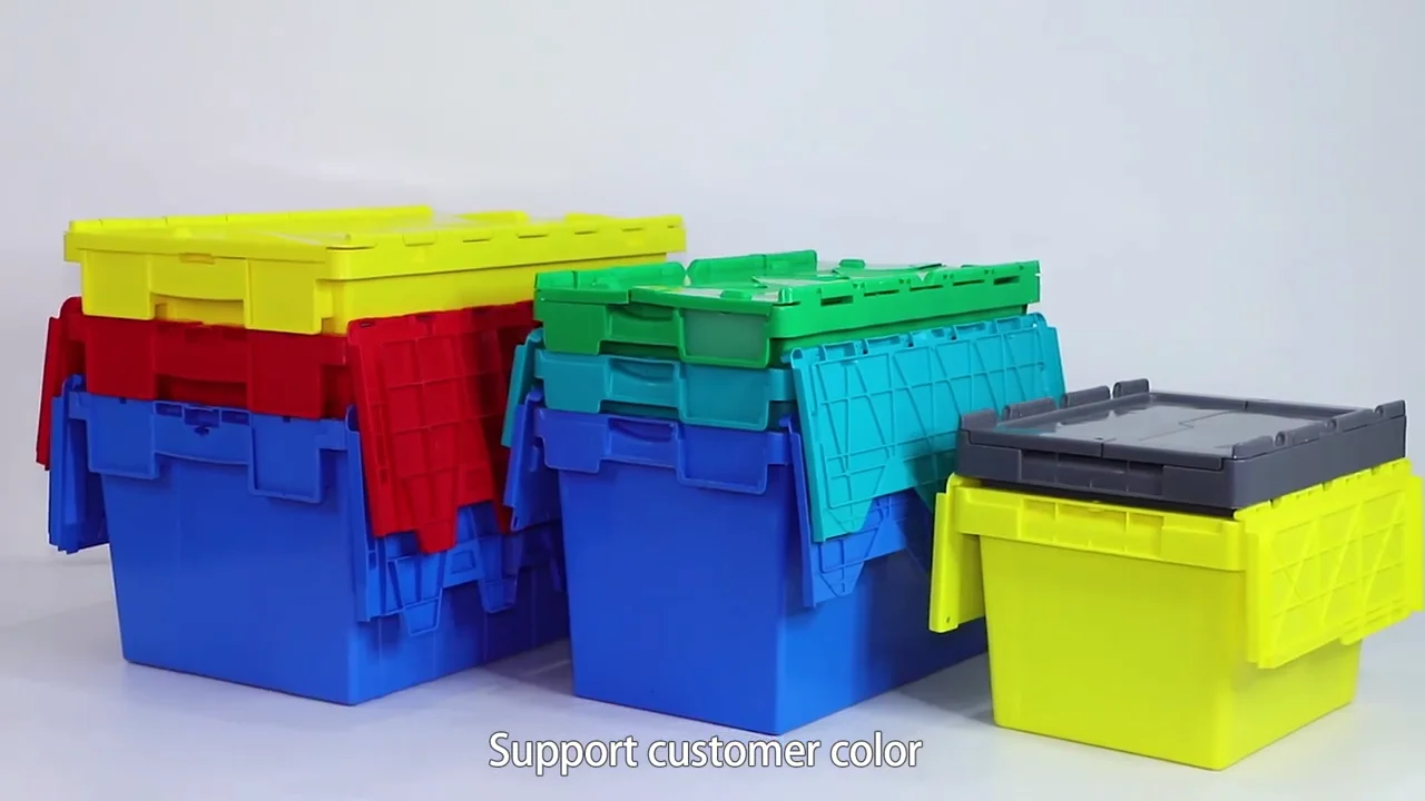 Logistic Plastic Storage Moving Tote Box - Buy Moving Tote Box,Plastic ...