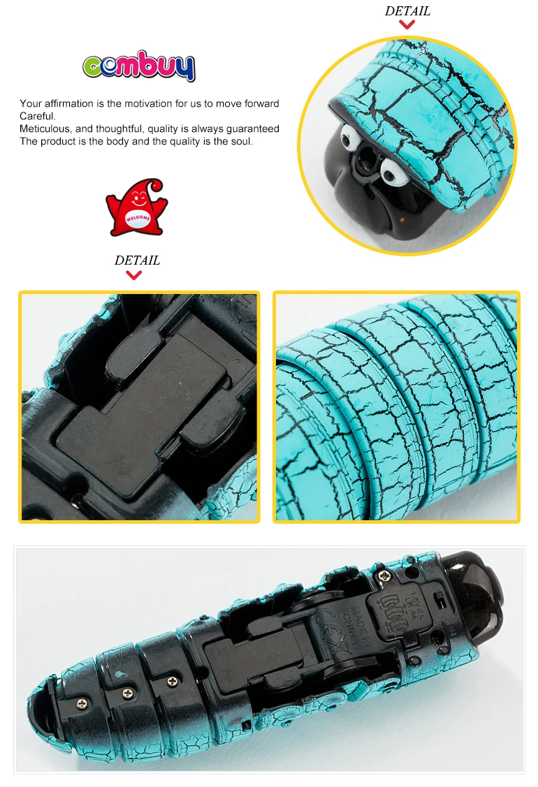 Crawling Insect Worm Rc Caterpillar Toy For Pet Remote Control Animal ...