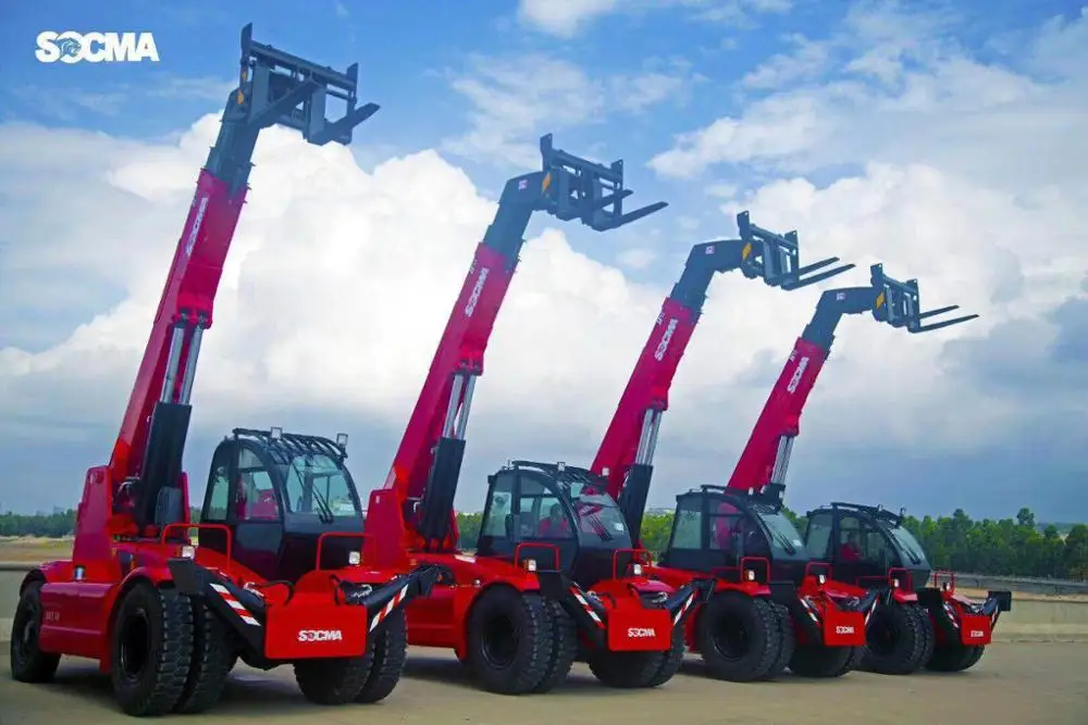 Hnt80h Telescopic Handlers 8t 4wd With Outrigger - Buy 8 Ton ...