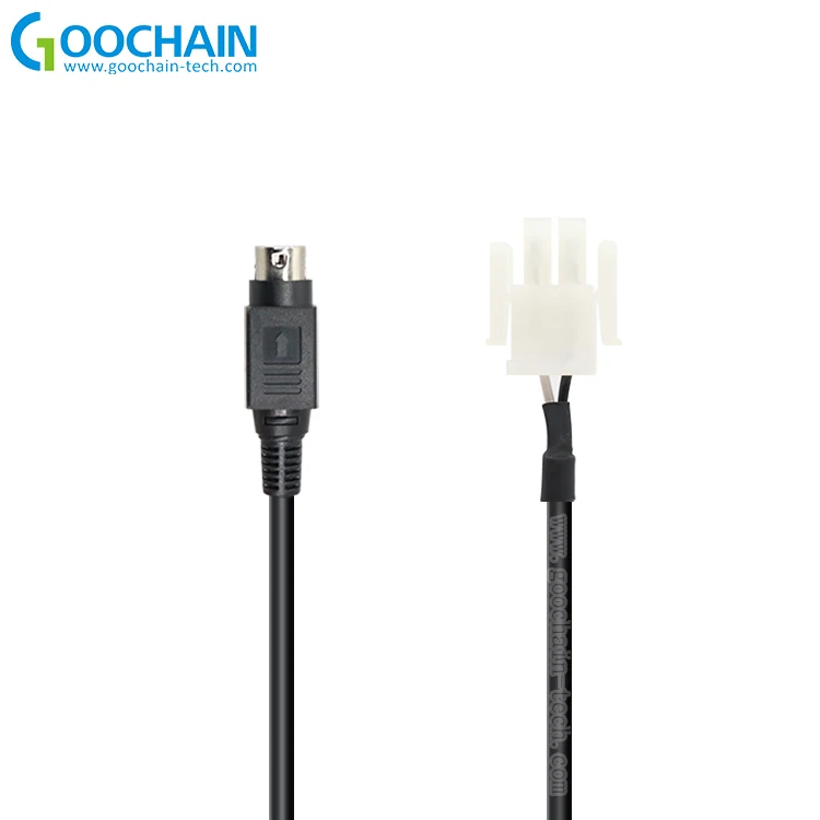DC Power Jack 3 Pin Mini Din Power Connector Cable for CCTV