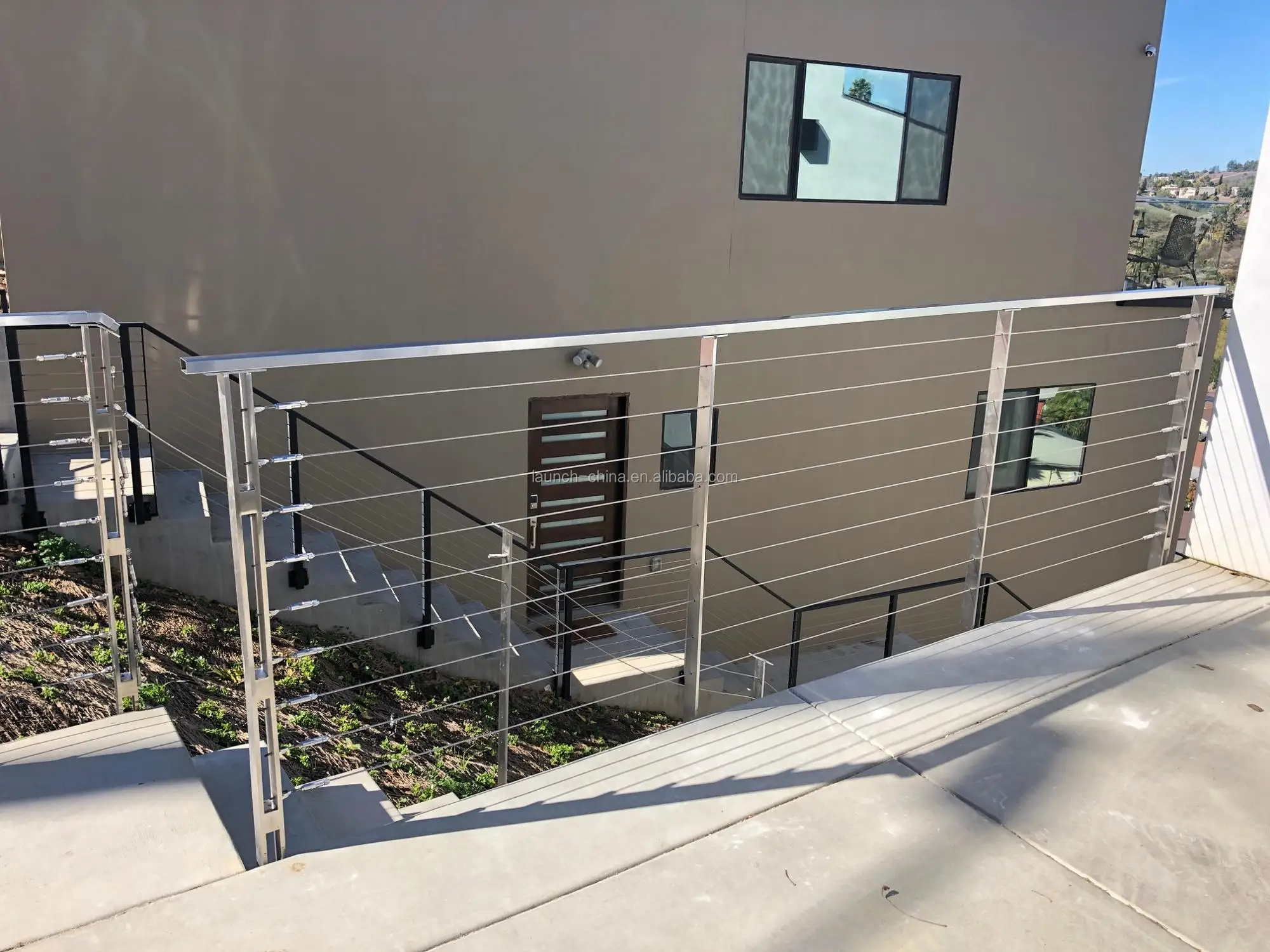 42 Inches High Stainless Steel Cable Wire Railing Systems