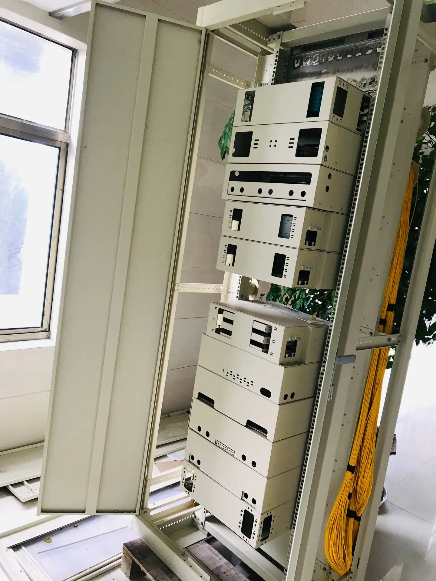 Odf 576 Core Cold Rolled Steel Stainless Steel Fiber Optic Indoor ...