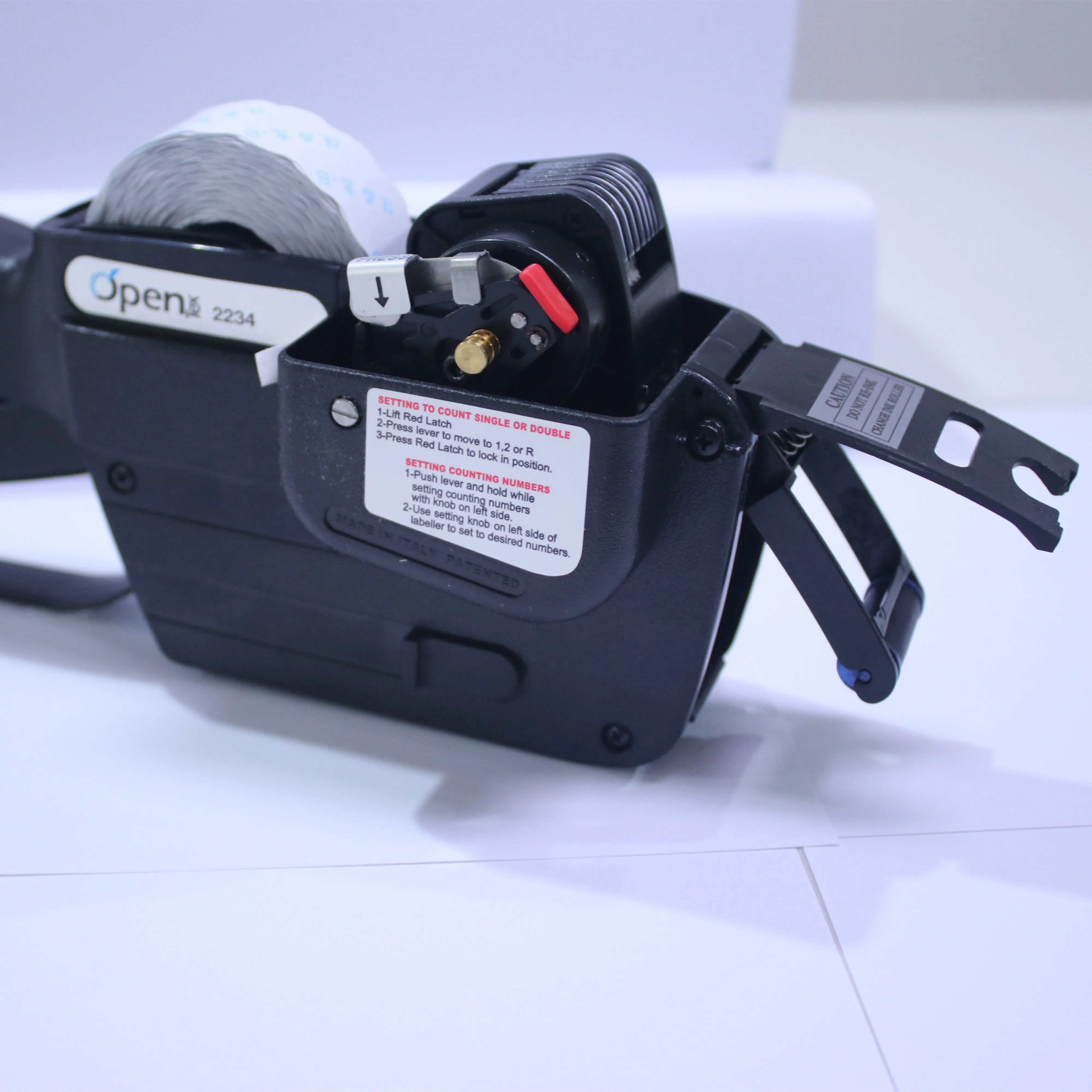 OPEN Consecutive Labeller - High Quality Number Labels