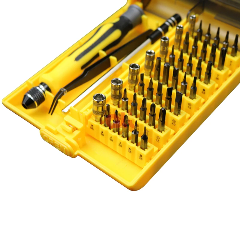 45pcs Household Precision Hand Tools Set Mobile Phone Laptop Computer ...