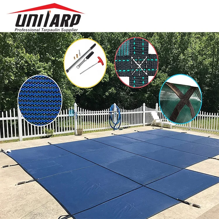 China Factory Custom 100% Polypropylene Pool Tarpaulin Material For ...