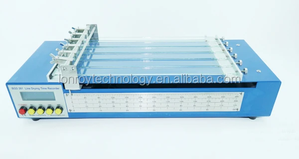 ASTM D5895 Linear Drying Time Recorder - Intelligent Dry Time Tester
