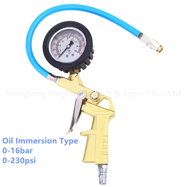 New Metal Mobile Tire Inflator Pressure Gun Heavy Duty Digital Tyre ...
