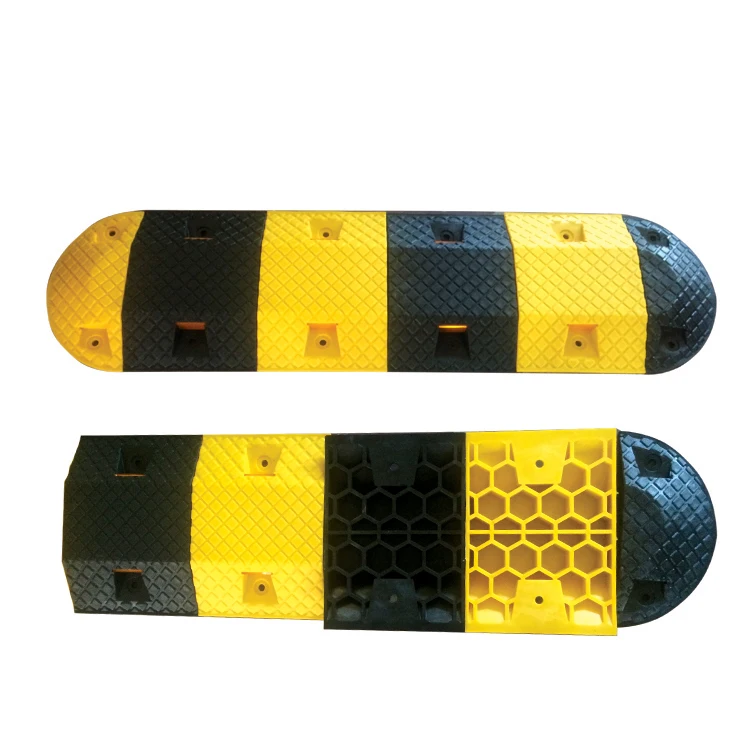 Heavy Duty Driveway Speed Bumps - Durable Rubber Solutions