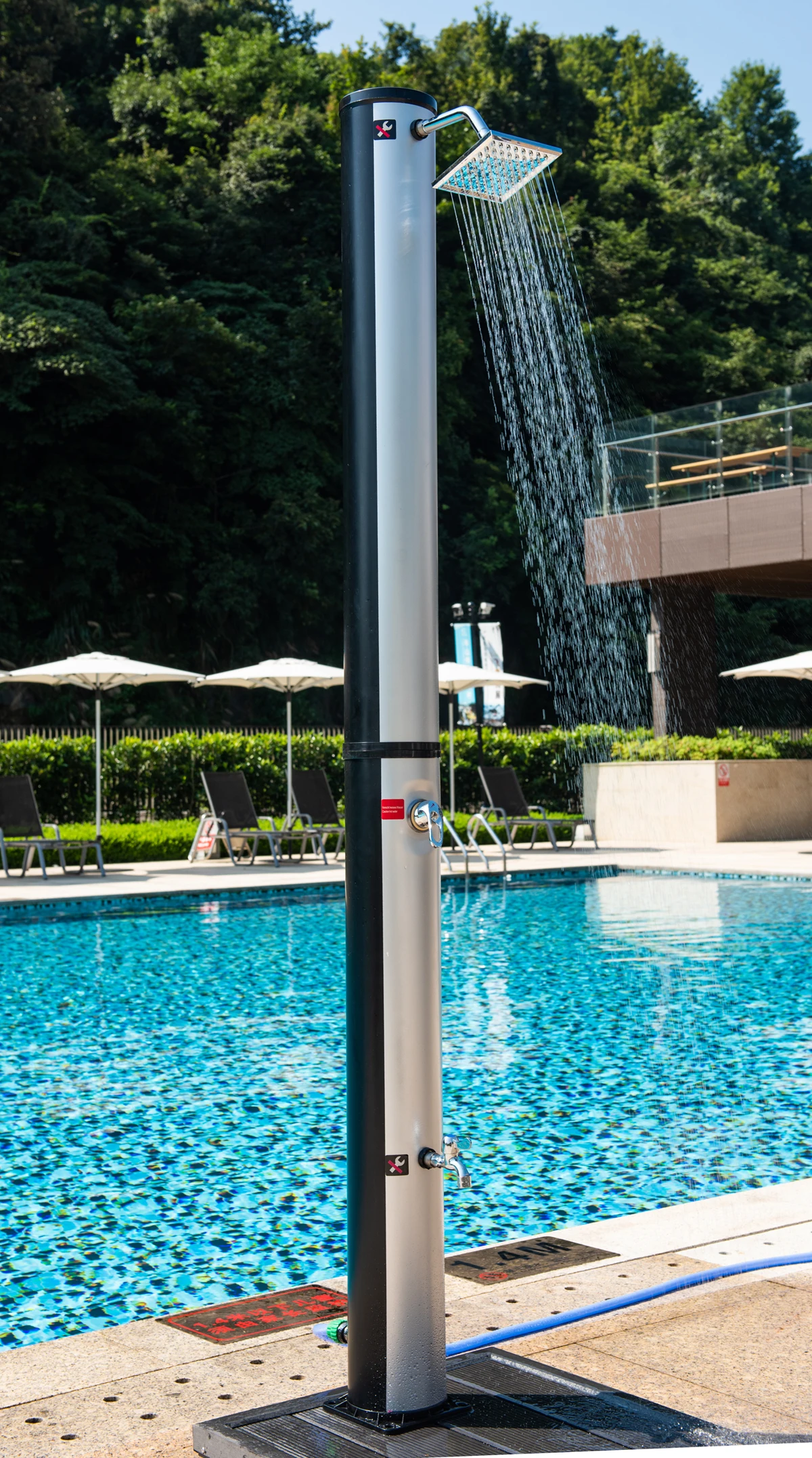 37 Liter Solar Shower Solardusche For Garden Outdoor Swimming Pool ...