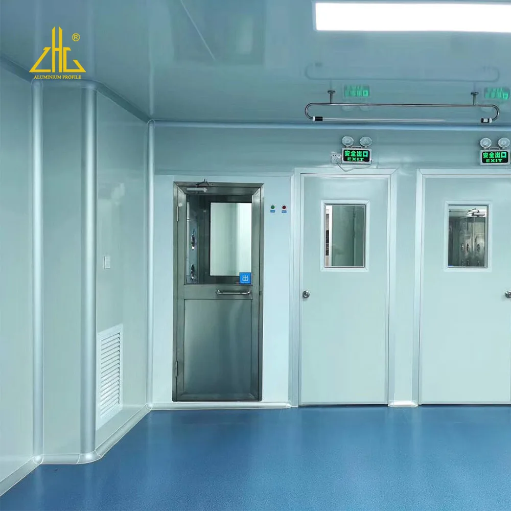 Cleanroom Aluminum Extrusion Profile for Prefabricated Houses