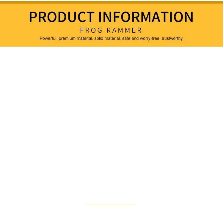 Frog Tamping Rammer Electrical Soil Earth Tamping Compactor Plate ...