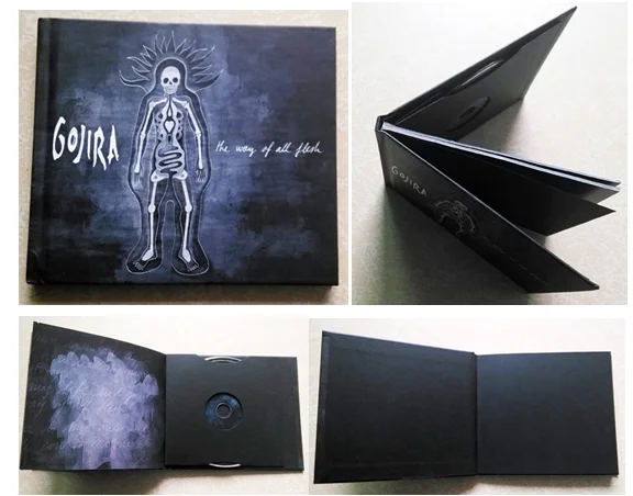 Digital Music Album Media Packaging - CD DVD Digibook