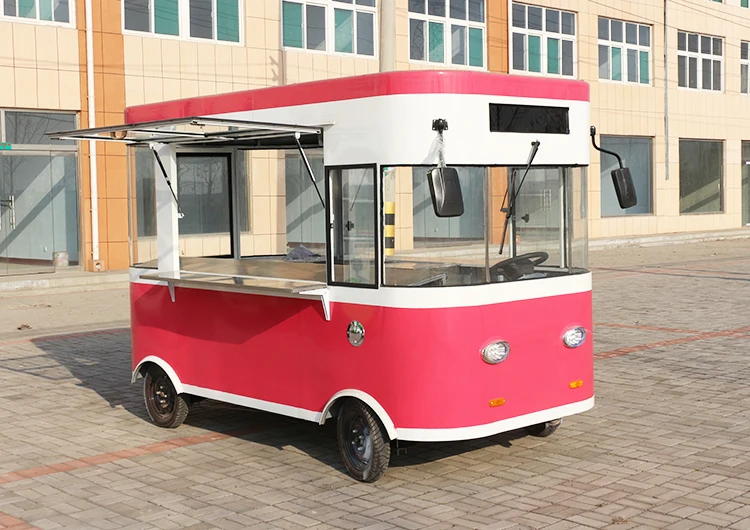 Steel Kitchen Mobile Vegetable Food Kitchen Car Food Kiosk With Car ...