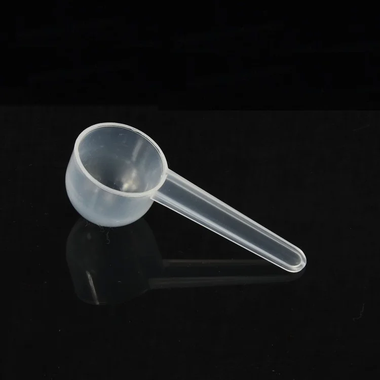 70mm 91mm White Measuring Plastic Scoop Pp 0.7g 1g 1.5ml Spoon - Buy ...